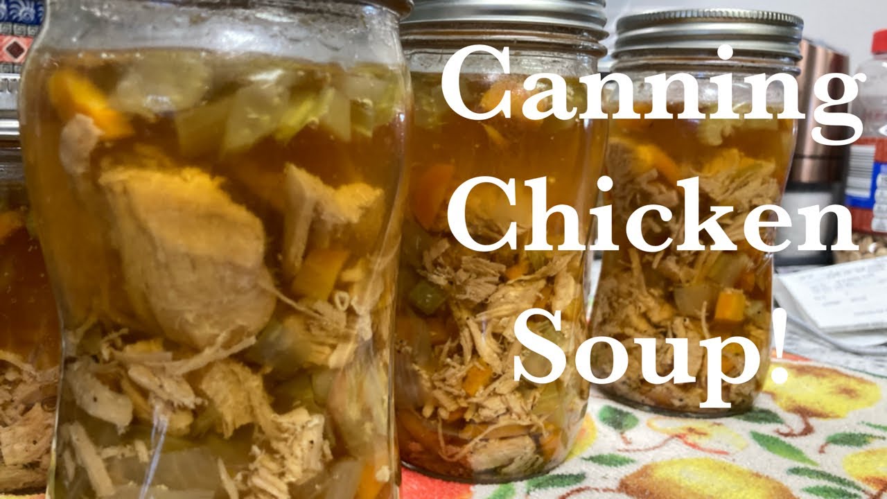 Canning Chicken Soup! Did I Save Money? 365 Challenge! - YouTube