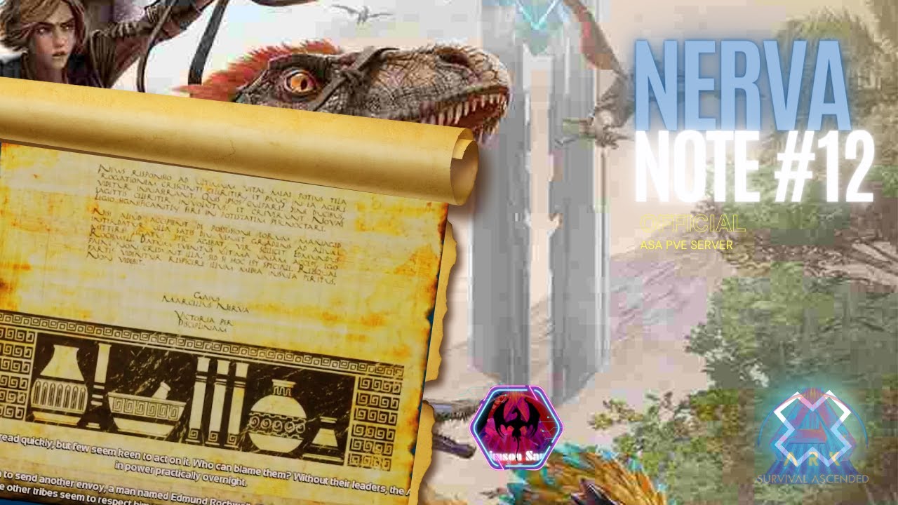 Nerva Note 12 || Explore Note x Ark Survival Ascended Official PVE ...