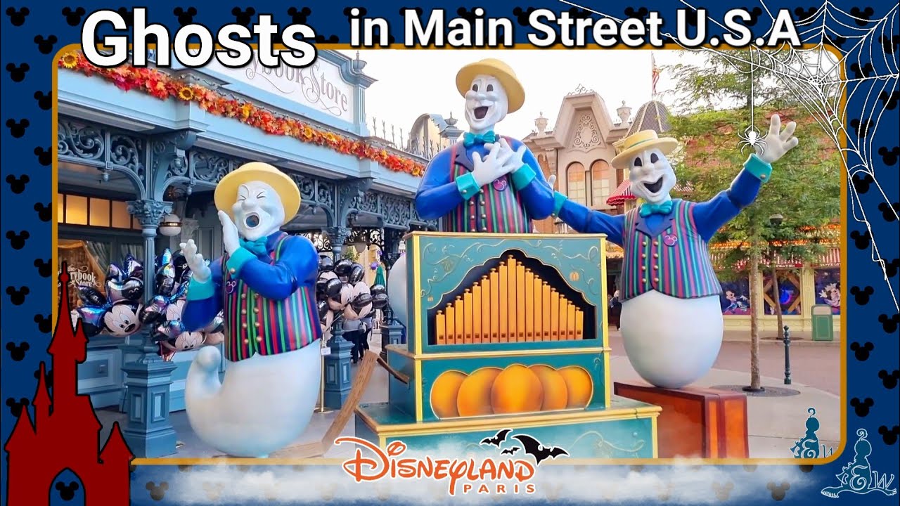 [Disneyland Paris] 🎃 Halloween Season 2022 - Ghosts in Main Street U.S ...