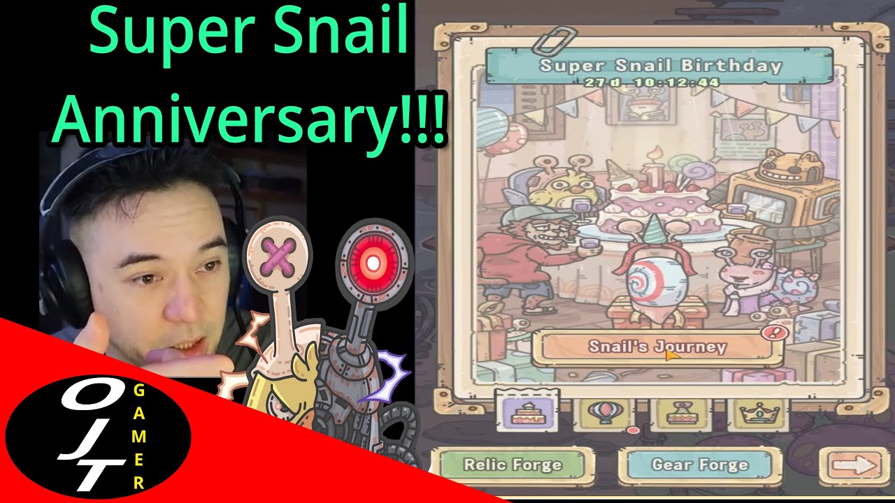 Super Snail: Day 1'st Year Anniversary is here!!! - YouTube
