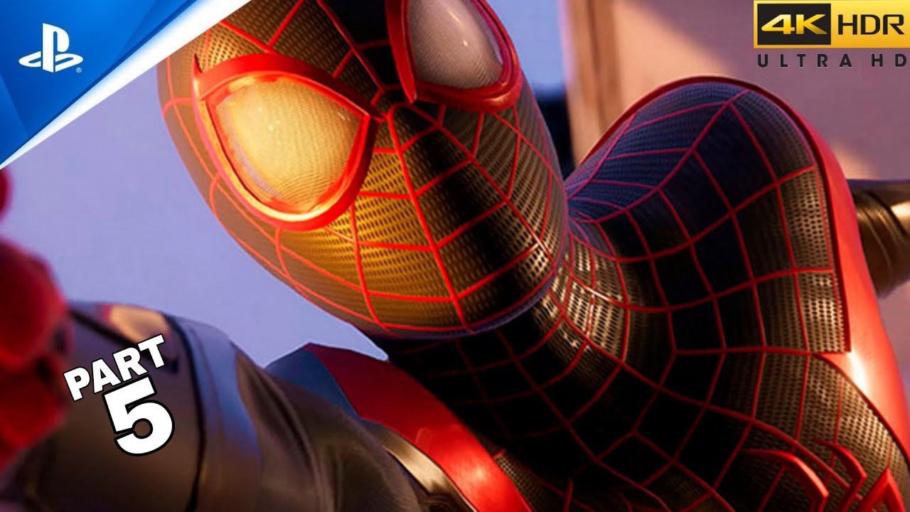 Marvel's Spider Man Miles Morales | PS5 4K 60FPS Walkthrough | Gameplay ...