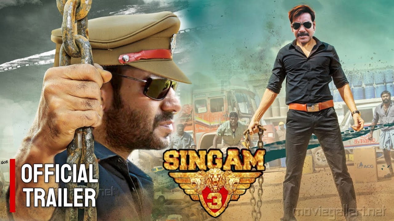 Singham 3 Movie | Official Trailer | Ajay Devgn | Kajal Aggarwal ...