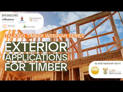 Talking Timber Webinar - Exterior Applications for Timber - YouTube