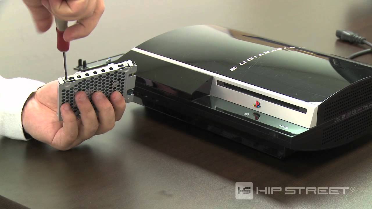 PS3 Hard Drive Upgrade HOWTO - Hipstreet - YouTube