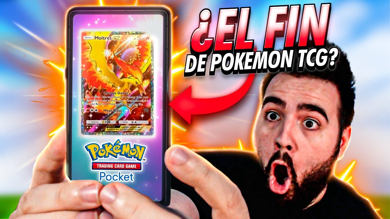 ¿EL FIN de POKÉMON TCG? 😱 NUEVO TCG POCKET "DIGITAL" 👀 - YouTube