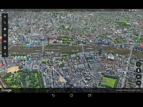 Google earth (big-ben) - YouTube