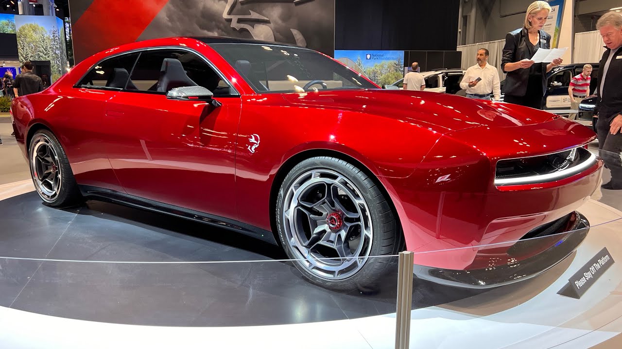 Dodge Charger Daytona SRT Concept Car | New York Auto Show - YouTube