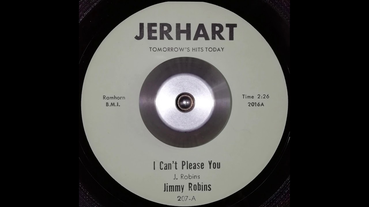 Jimmy Robins - I Can't Please You - YouTube