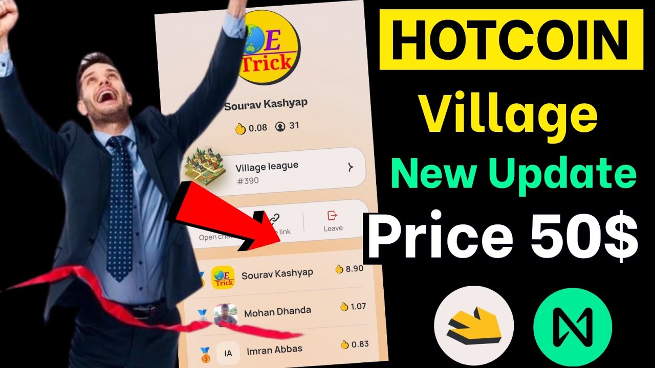 Hot Coin Mining Create Village| Hot coin price | Near Wallet Mine hot ...