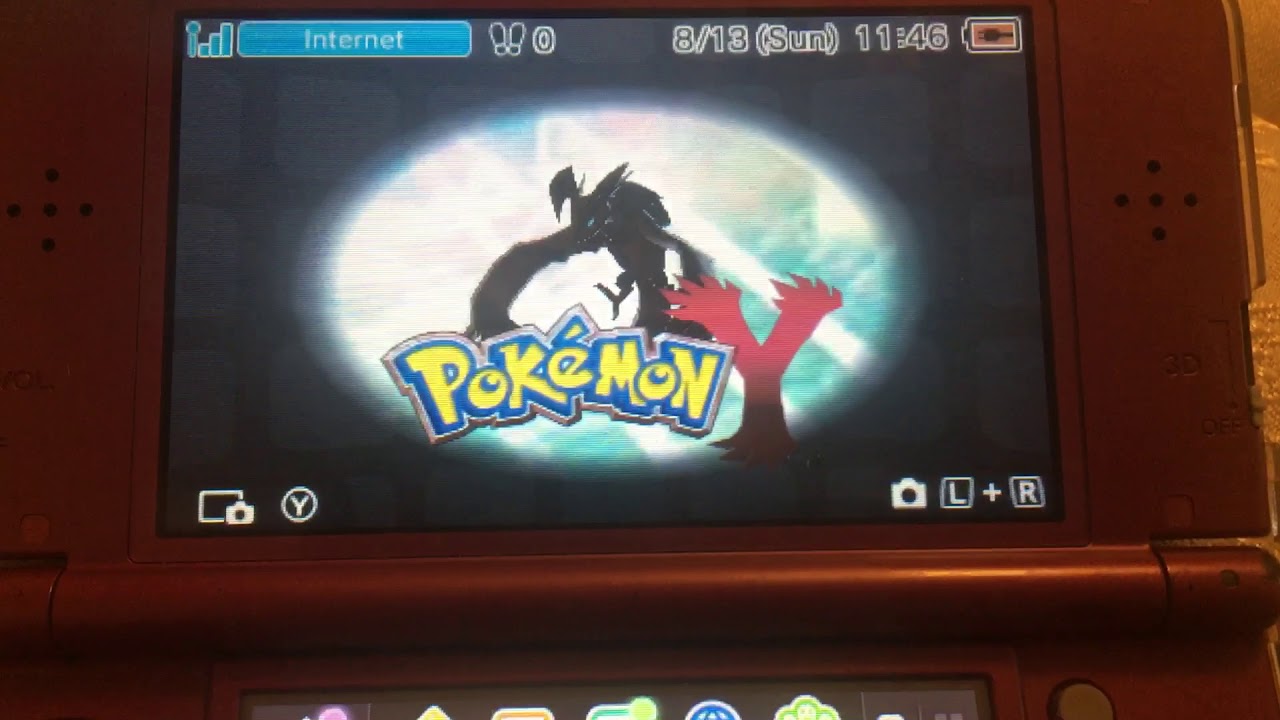 Going to start pokemon y play through - YouTube