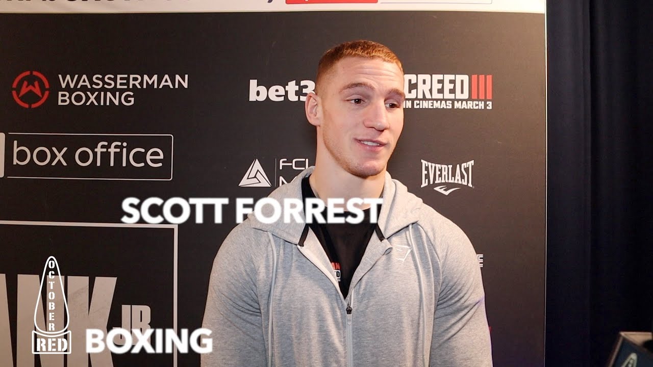 SCOTT FORREST "IT'S GOOD KNOCKING THESE GUYS OUT, BUT FOR ME SOMETIMES IT GET'S A BIT BORING ...