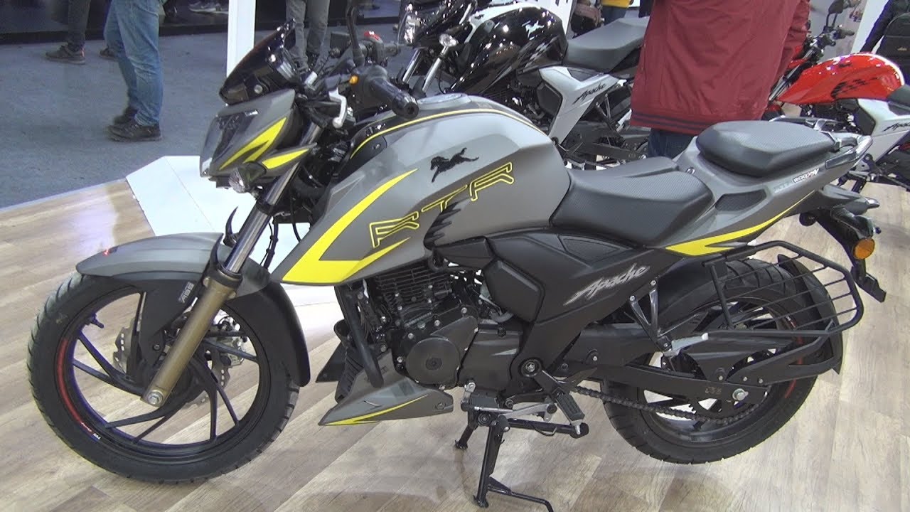 TVS Apache RTR 200 Fi4V Race Edition 2.0 (2020) Exterior and Interior ...