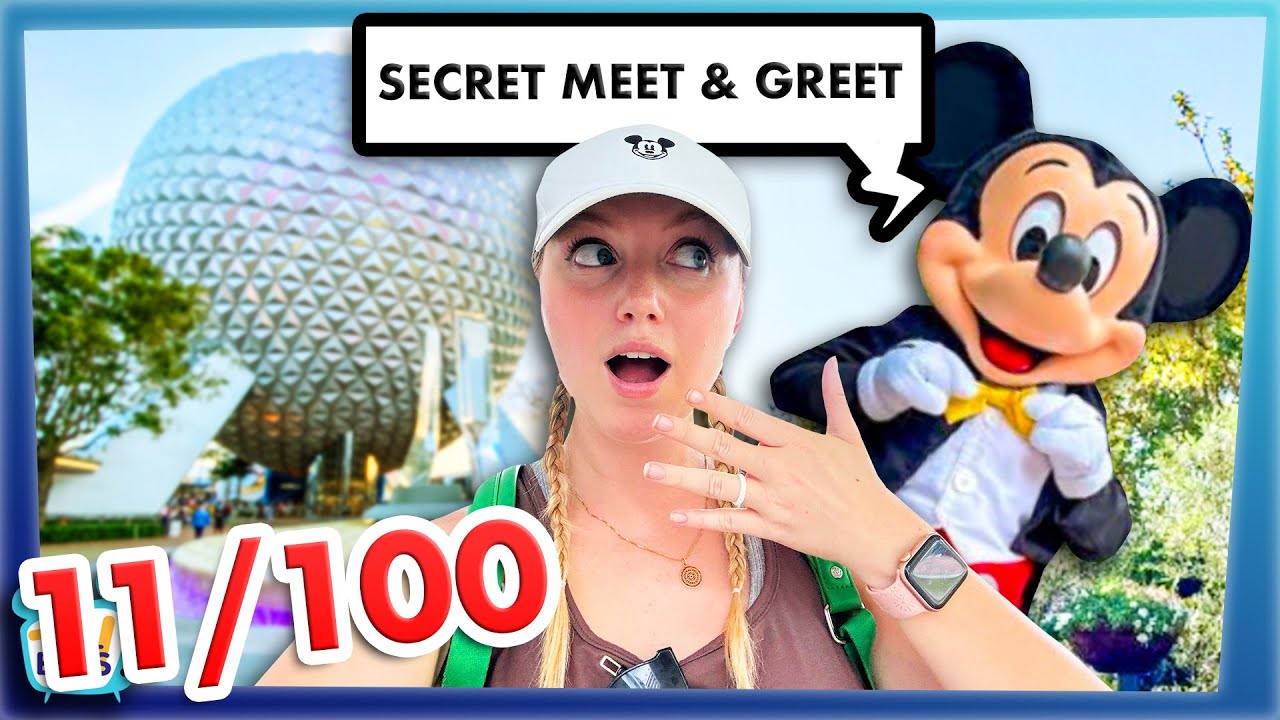 EVERYTHING in Disney World in 100 Days - Episode 11: EXCLUSIVE Meet and ...