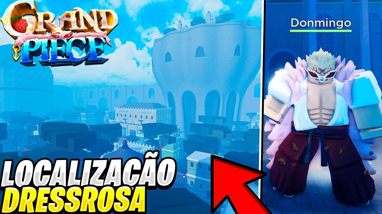 LOCALIZAÇÃO de DRESSROSA no GRAND PIECE UPDATE 8 do ROBLOX! - YouTube