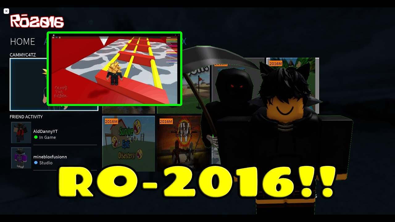 Roblox RO-2016 (Playing Old Roblox In 2023) | Roblox - YouTube