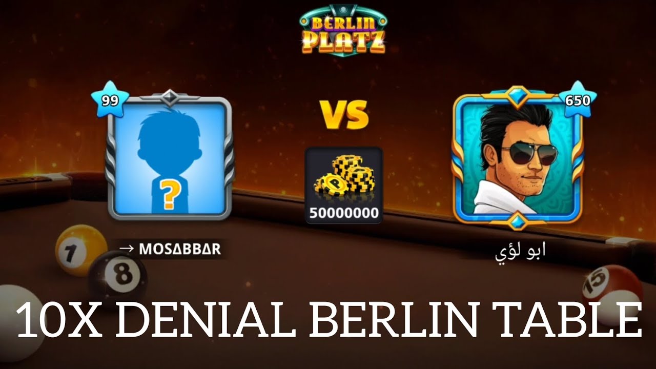 10X BEST DENIAL BERLIN TABLE || - YouTube