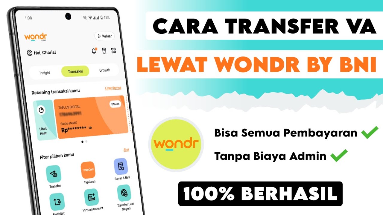 BERHASIL !! Cara Bayar Virtual Account BNI Lewat wondr by BNI - YouTube