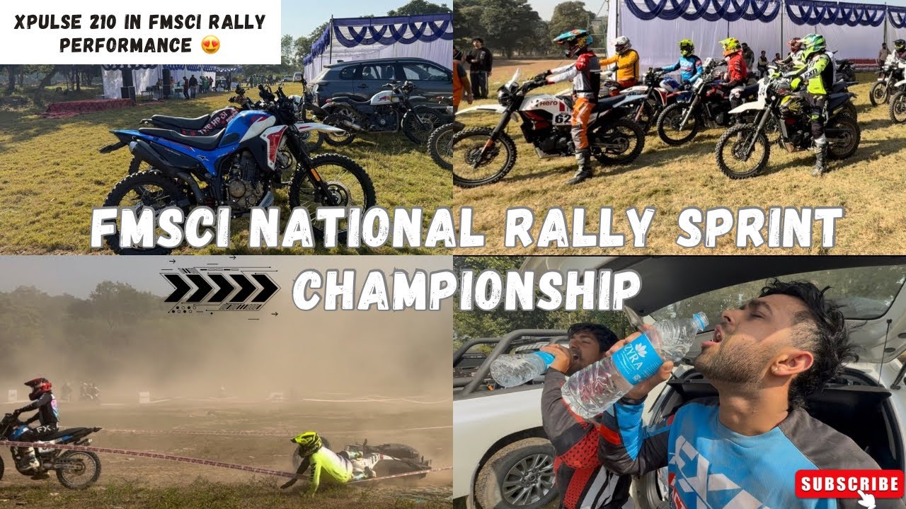 FMSCI Indian National Rally Sprint Championship in Chandigarh 🔥 - YouTube