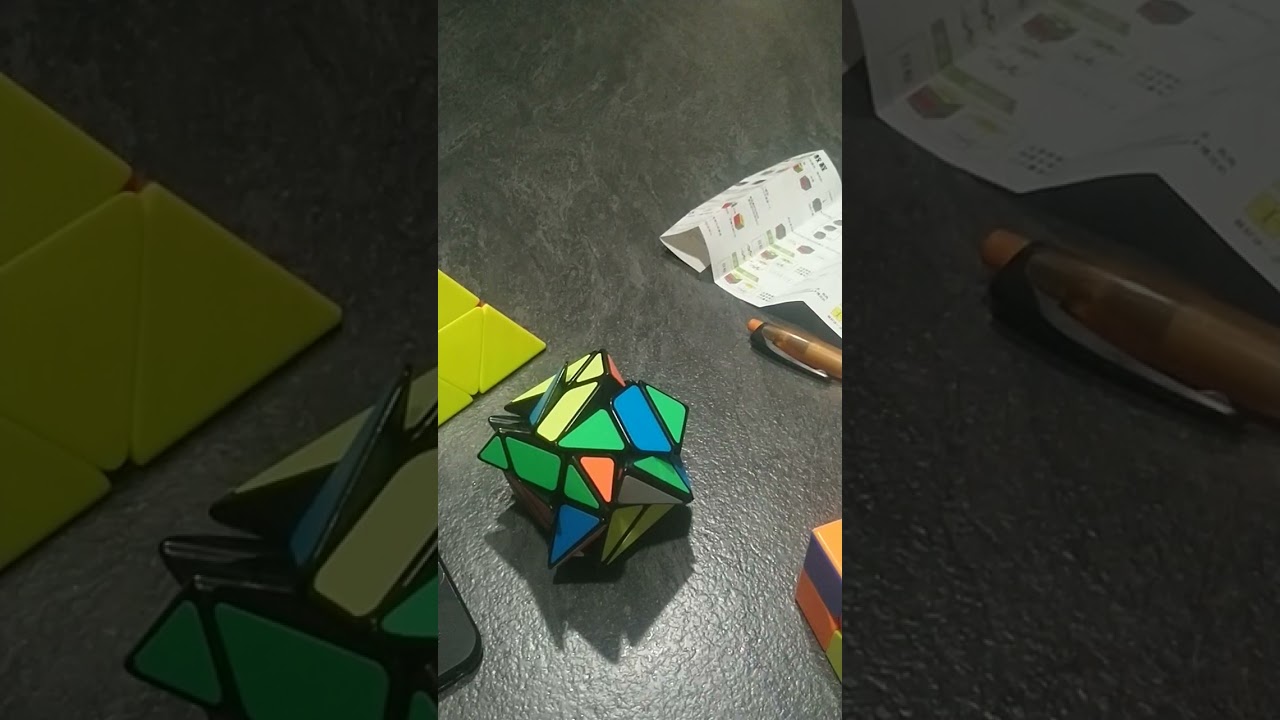 solving the axis cube! no movement! | #shorts - YouTube
