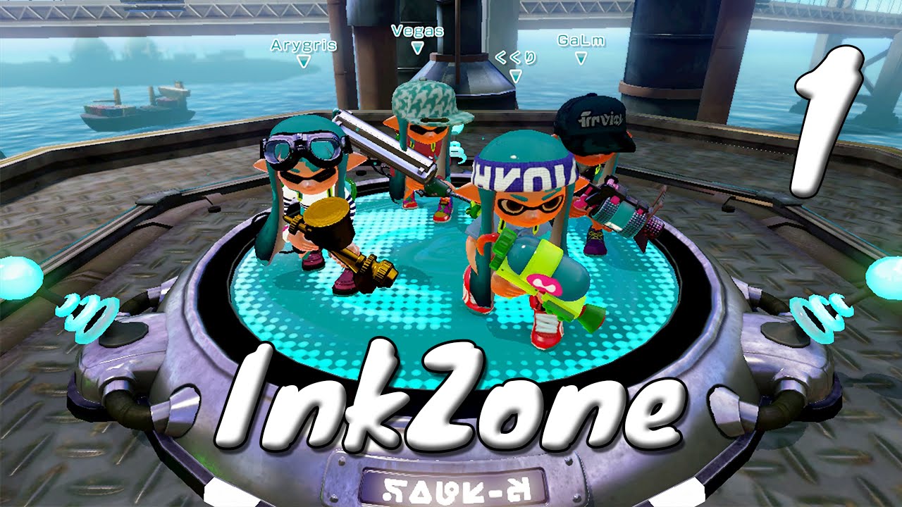 [1] InkZone (Let's Play Splatoon Multiplayer w/ GaLm) - YouTube