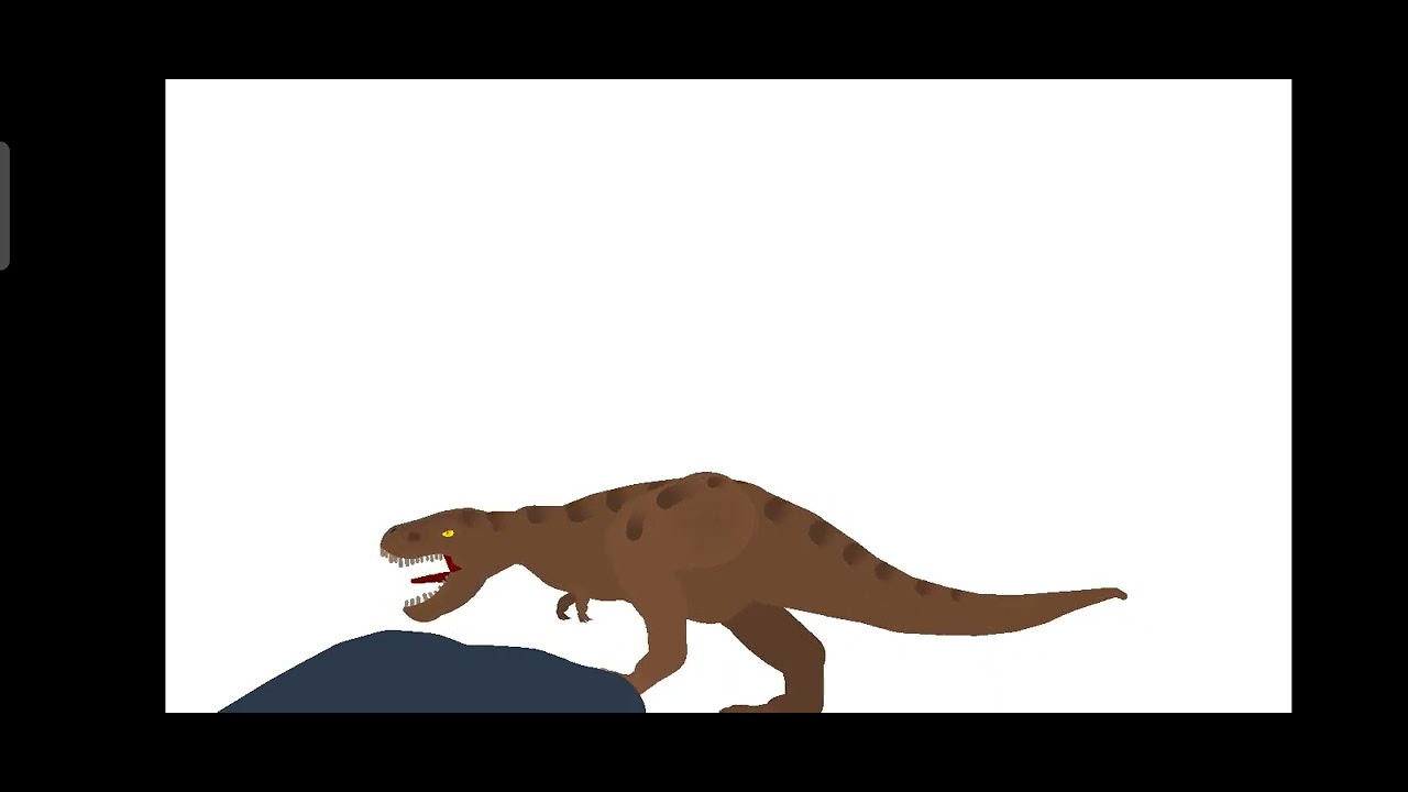rexy vs t rex (animation) - YouTube