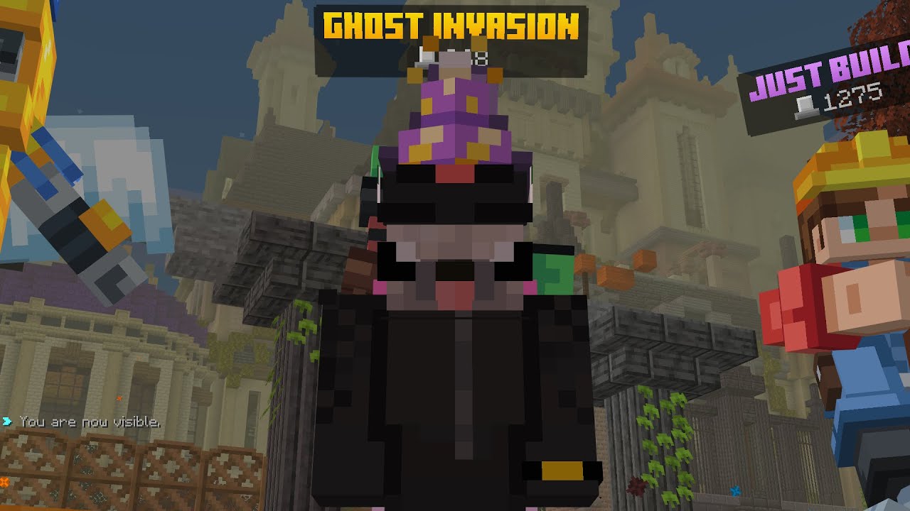 Hive GHOST Invasion SPOOKY Month - YouTube