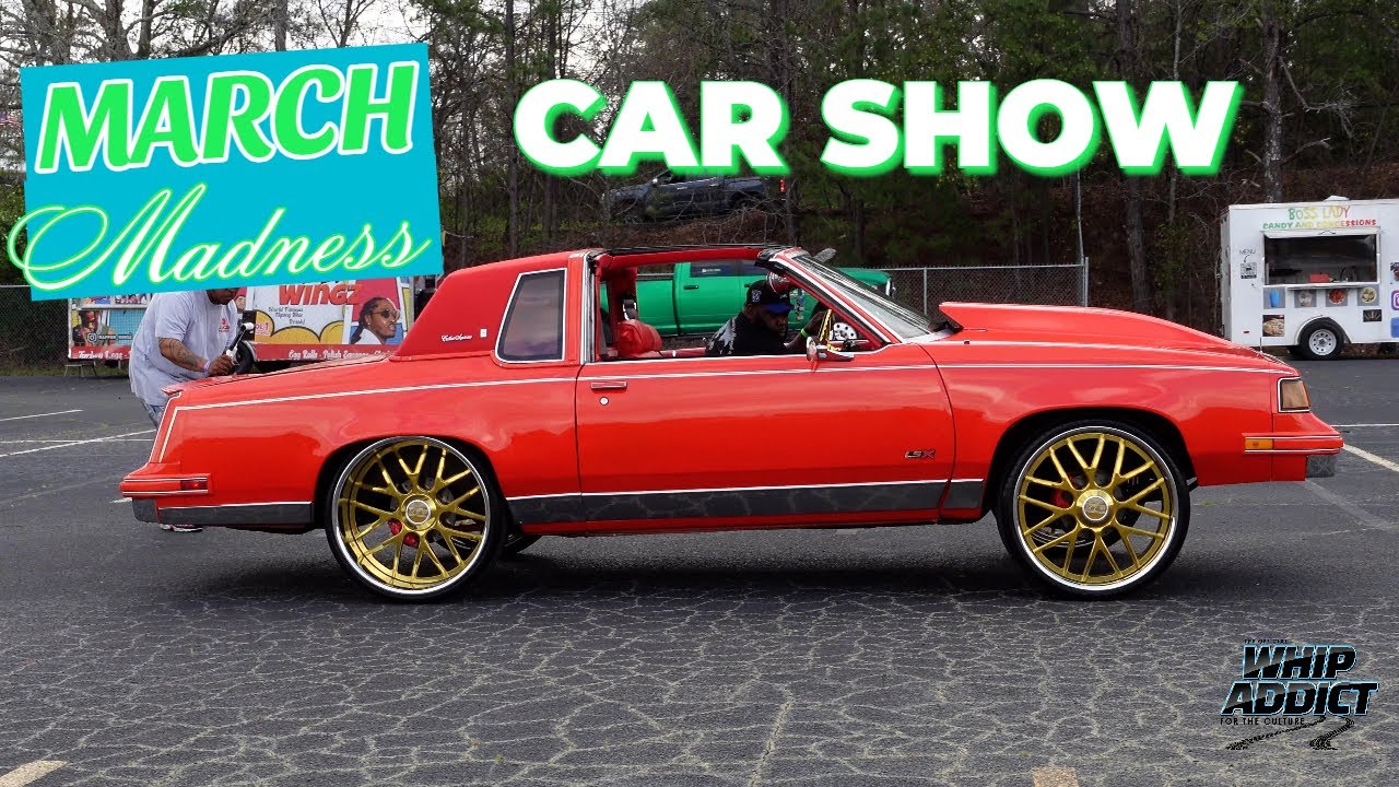 March Madness Car Show in Macon, Big Rim Custom Cars! - YouTube