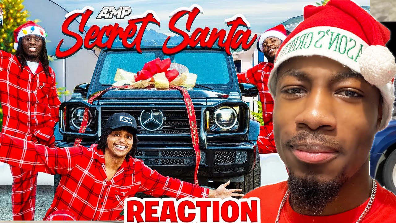 THIS WAS DOPE! dMillionaire REACTS to AMP SECRET SANTA 2 - YouTube