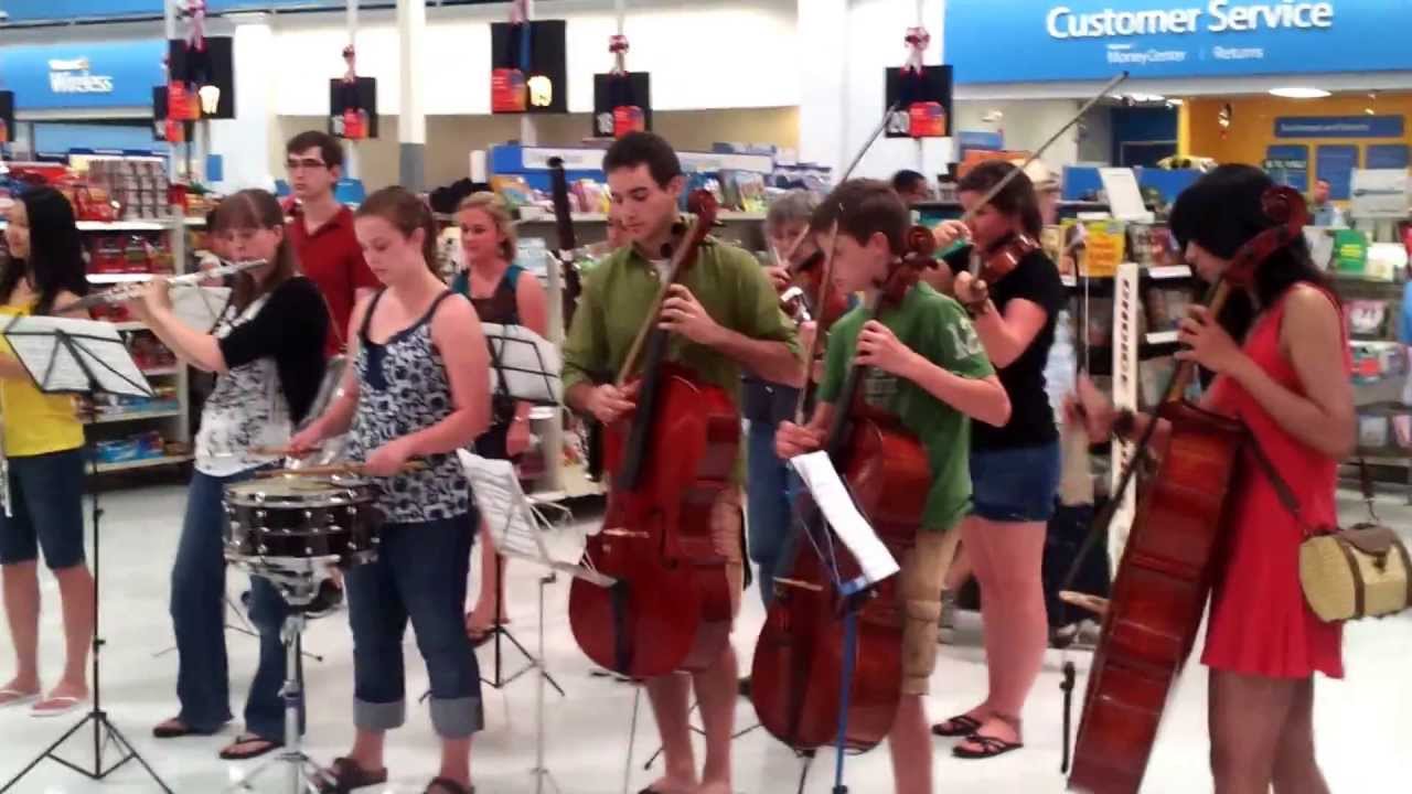 Orchestra Flash Mob - YouTube