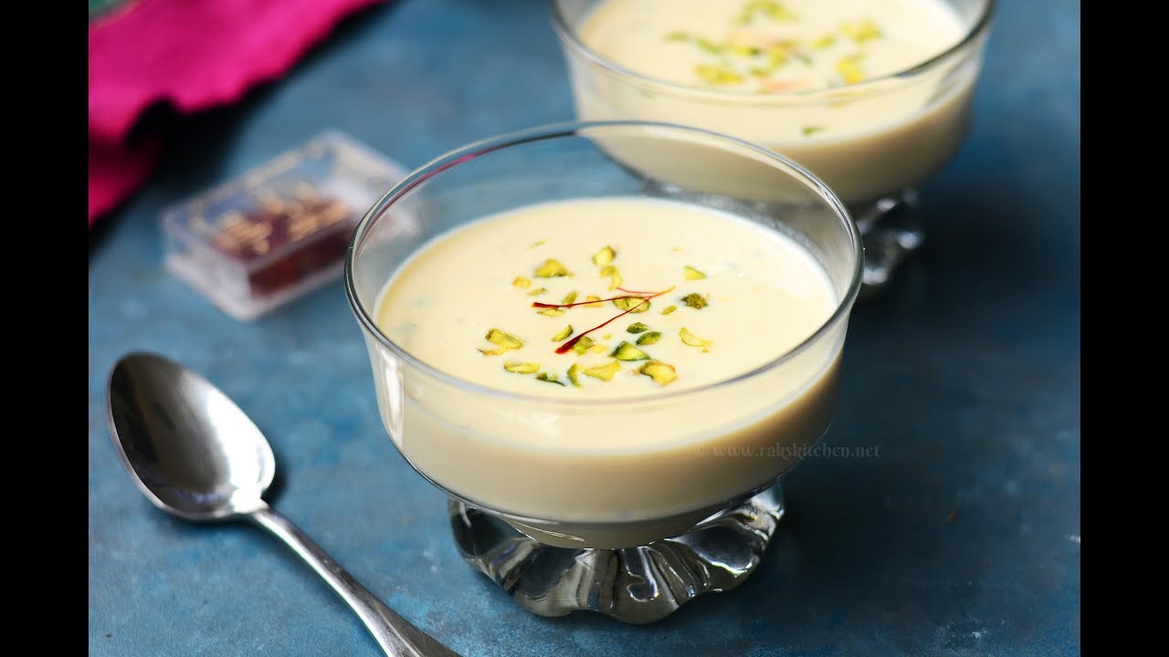 Basundi preparation, Basundi dessert - YouTube