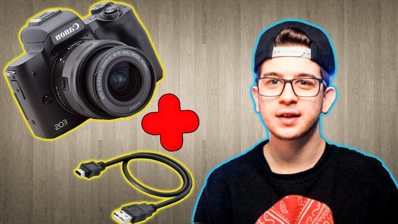 USE YOUR CAMERA AS WEBCAM WITH A SINGLE USB CABLE! CANON EOS WEBCAM ...