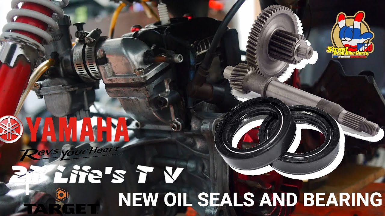 Yamaha Target 90 | DIY#01 - Newly Replaced Output Shaft Bearing and Oil ...