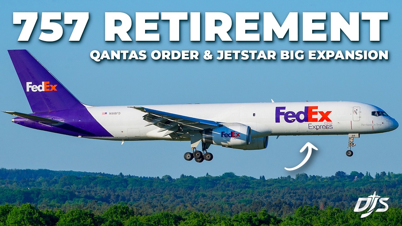 757 Retirement, Qantas Order & Jetstar Big Expansion - YouTube