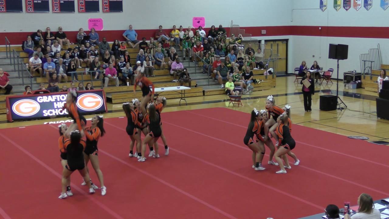 2016-10-08 Competition Cheer - Tabb @ Grafton - YouTube