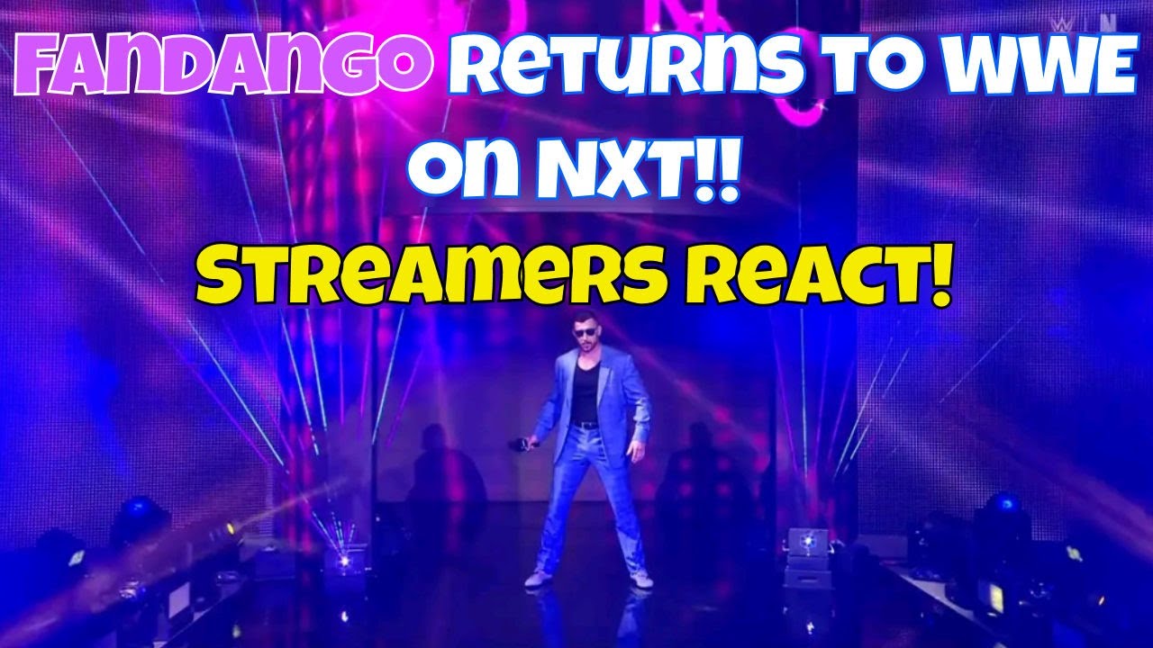 Streamers React! Fandango returns to WWE on Nxt!! #www #tna #nxt - YouTube