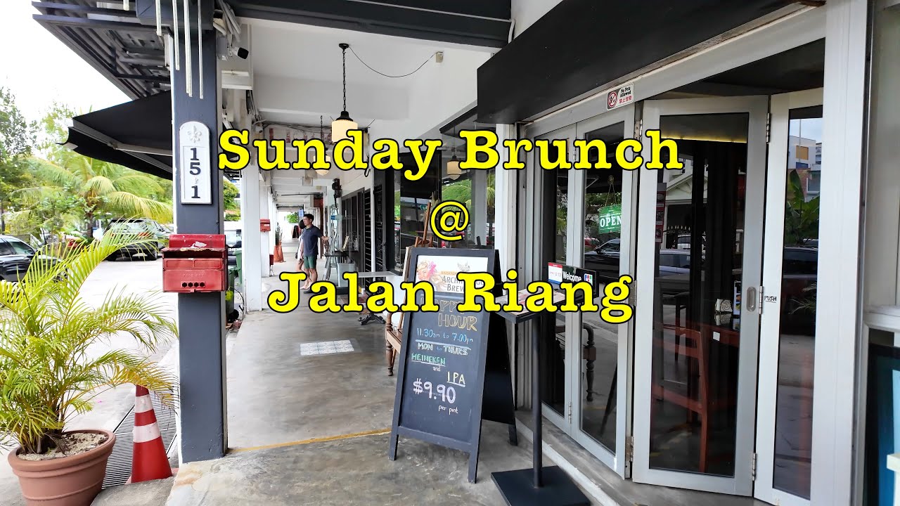 Sunday Brunch at a hidden place - Jln Riang #singapore #brunch #cafe # ...