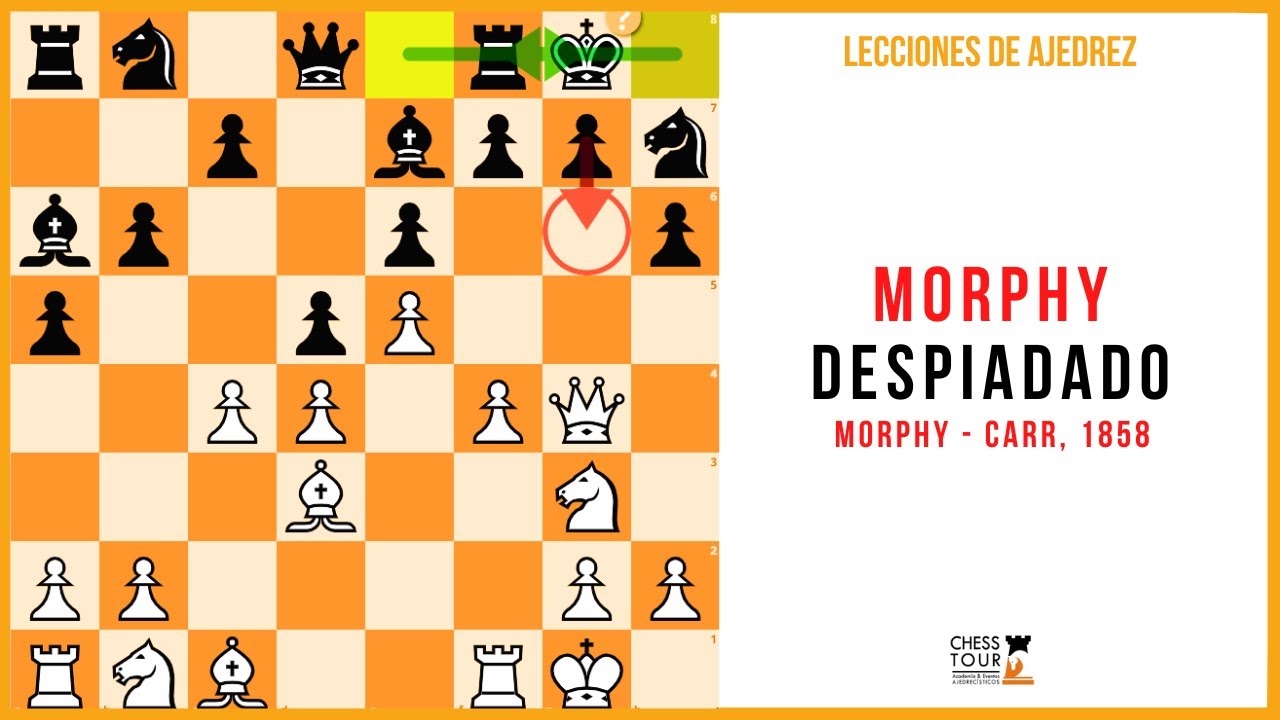 Lección de ajedrez: Morphy despiadado. Morphy - Carr, 1858 - YouTube