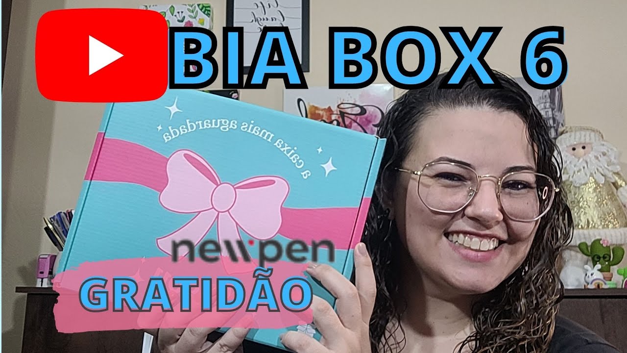 BIA BOX 6 | GRATIDÃO. UNBOXING. Clube de Papelaria da Bia Winston. 2021 ...