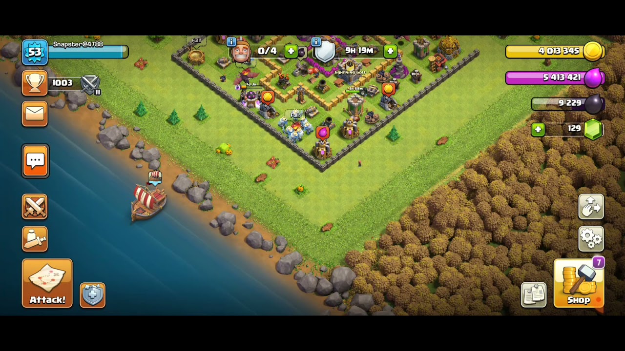 Clash Of Clans Gameplay II COC walkthrough - YouTube