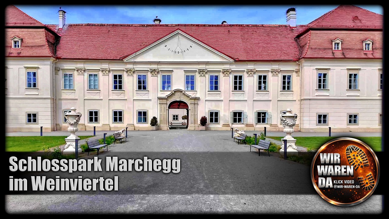 Marchegg der Schlosspark und das Schloß Marchegg sind immer einen ...
