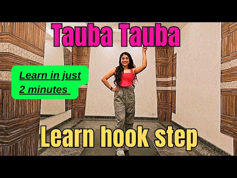 Tauba Tauba hookstep | learn tauba tauba hook step | tauba tauba dance ...