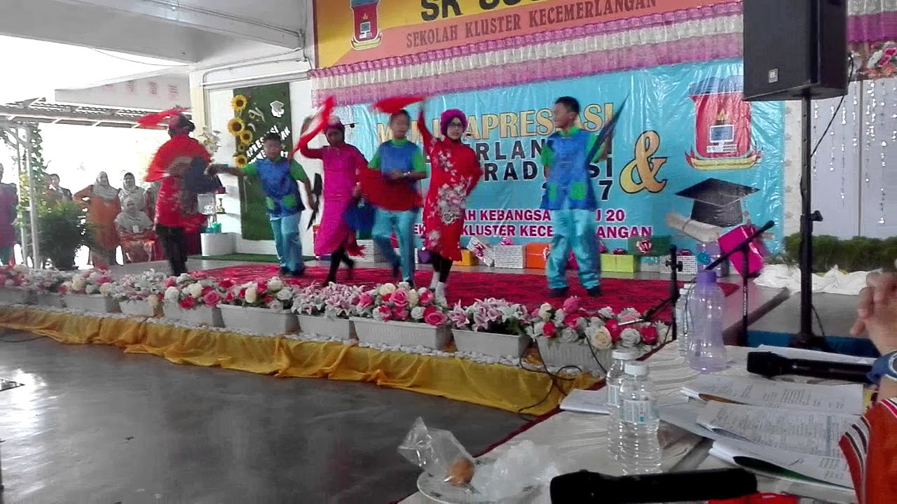 tarian sk usj 20 tahun 6,5,4 yg menari - YouTube
