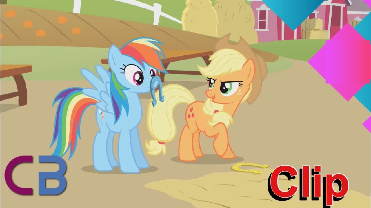 MLP:FIM Season 1-Ep 13-RD And AJ Compete With Each Other - YouTube