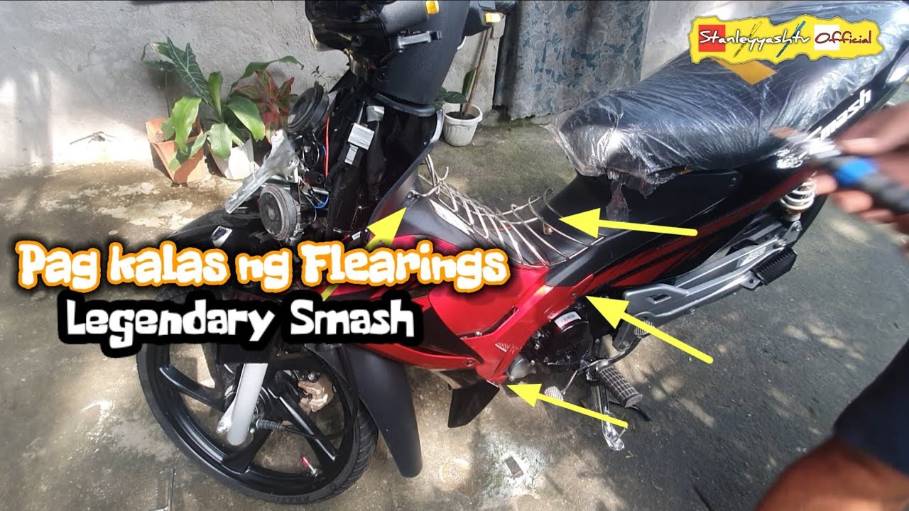 Suzuki Smash 115 2022 Sport Underbone/ how to Remove Flearings ...