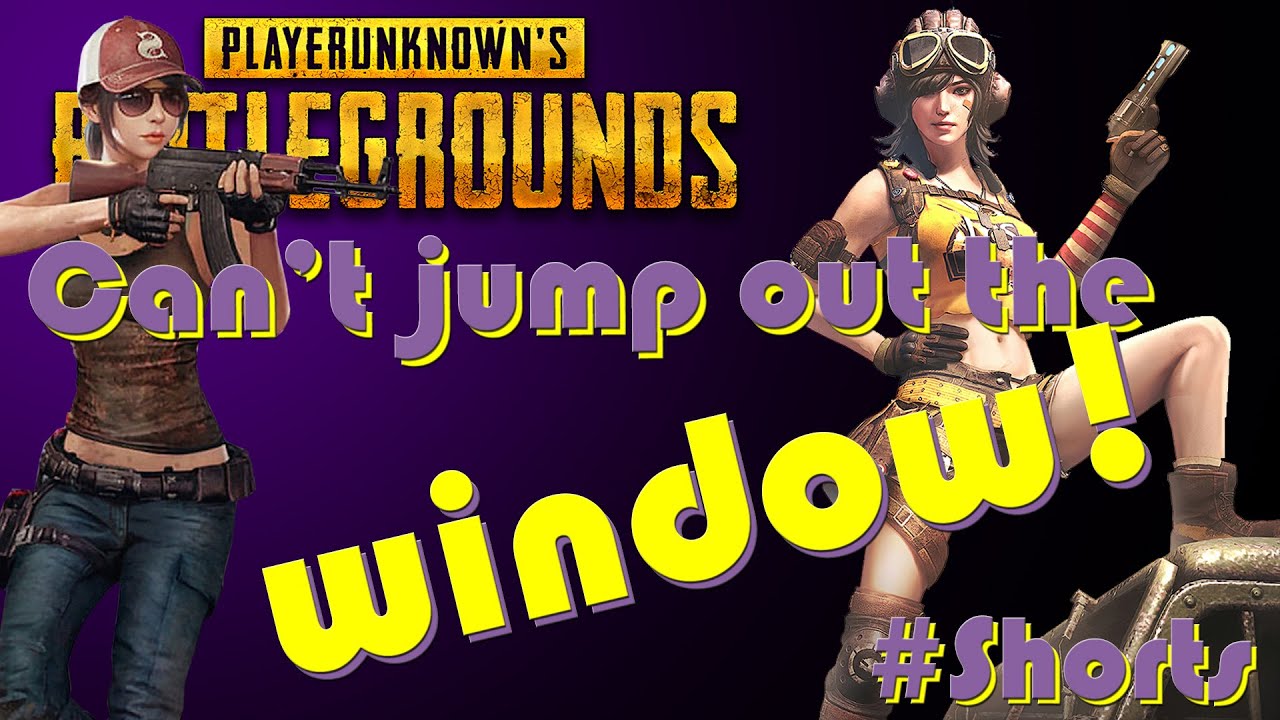 Can't jump out the window! - YouTube