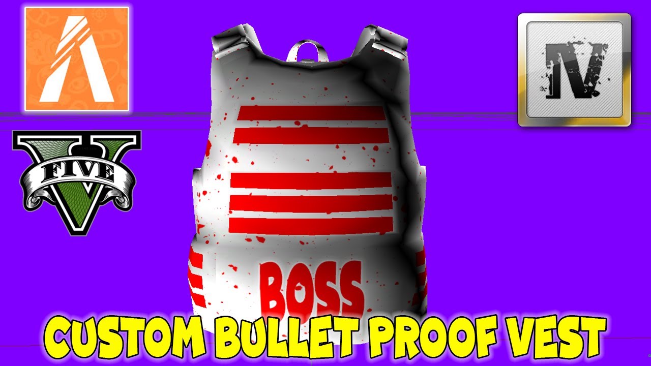 How To Make A CUSTOM Bullet Proof Vest For FiveM/GTA! (UPDATED 2025 ...