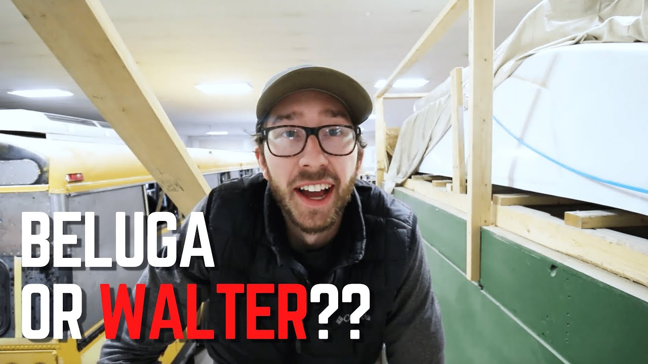 Beluga (Walter) The SKOOLIE, Get's A FEATURE TOUR! - YouTube