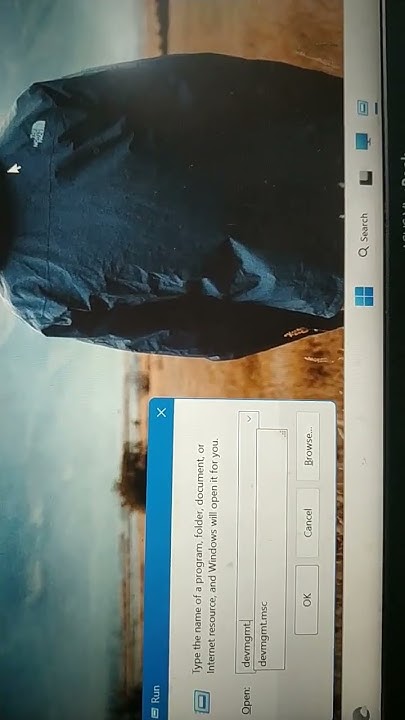 Open Device Manager using RUN Command. - YouTube