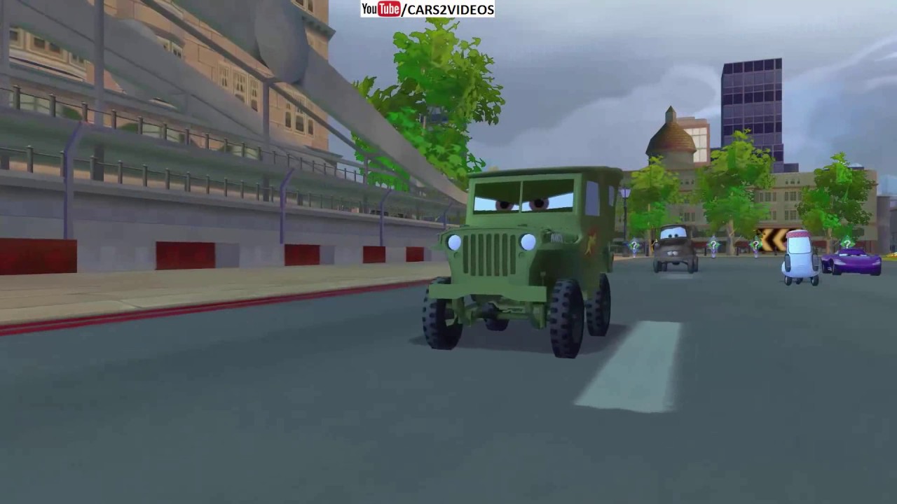 Disney Pixar Cars 2 Racing Video game clip601 - YouTube