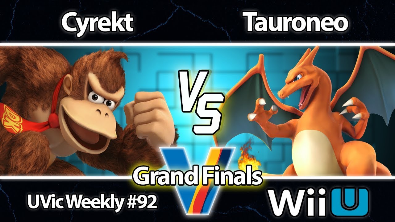 UVIC Smash 4 Weekly #92 Cyrekt (Mr. G&W, DK, ROB) Vs Tauroneo ...